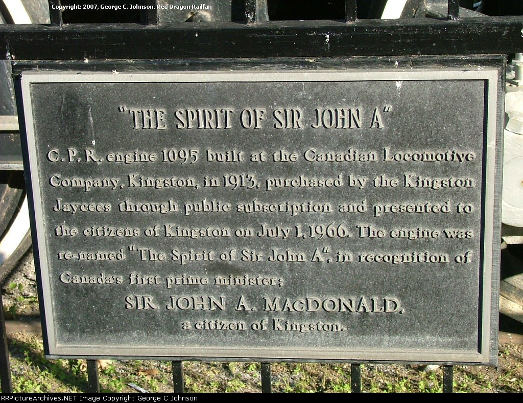 "The Spirit of Sir John A"