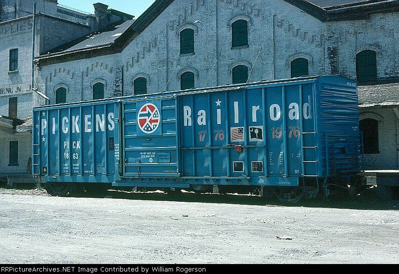 Pickens Railroad Company 50' Box Car No. 1863