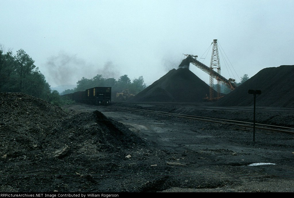 Loading Coal on the Pittsburgh & Shawmut Railroad (\S)