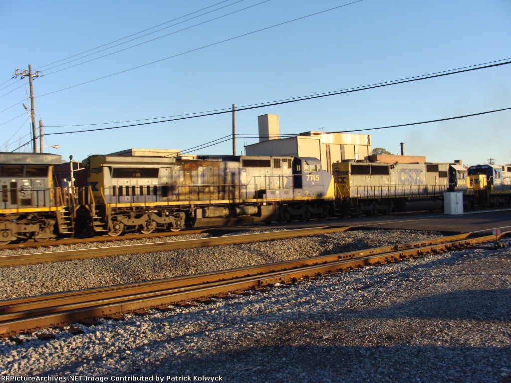 CSX 7745 Burnt
