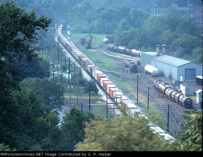 NS Inland Port train from above