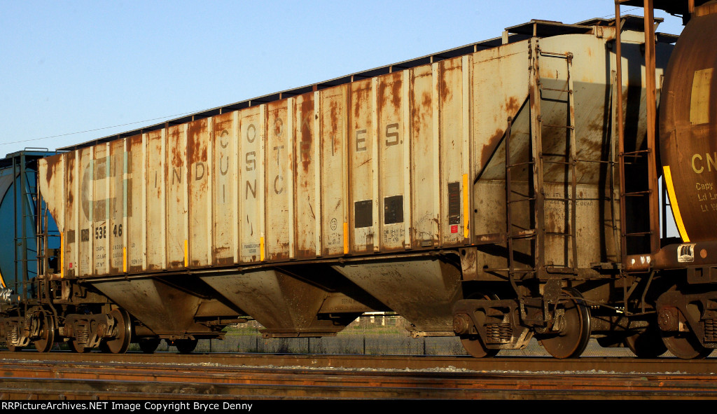 CC 53846, former Cook Industries covered hopper,