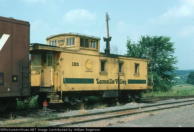 Lamoille Valley Railroad Caboose No. 100