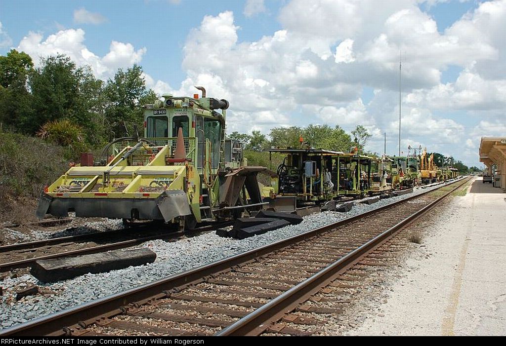 CSX Transportation Track Maintenance Equipment