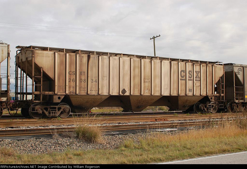 CSX Transportation (CSXT) Covered Hopper No. 260834