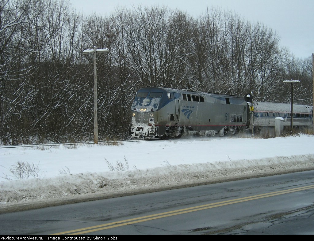 Amtrak NEC unit # 51