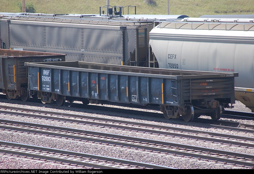 Burlington Northern Santa Fe Railway (BNSF) Gondola No. 512680