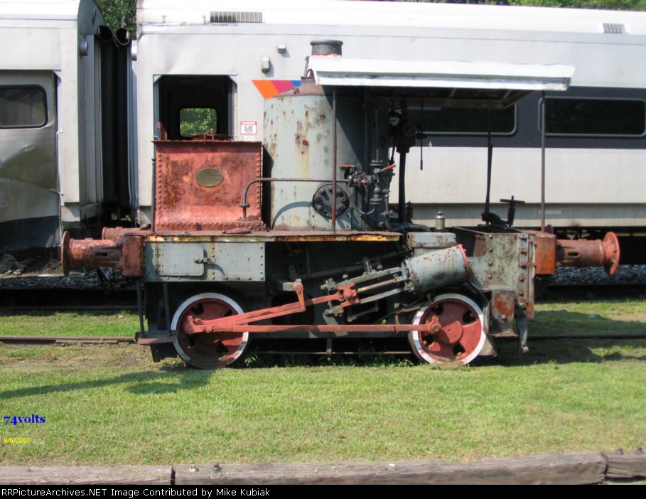 A French built, 1877 steam locomotive