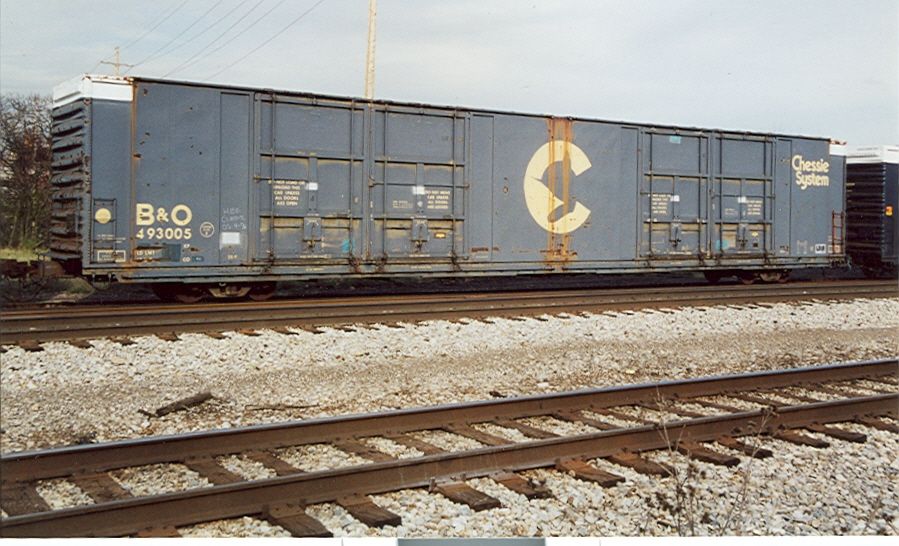 Chessie-B&O boxcar