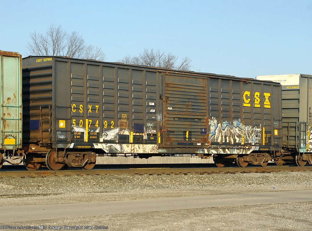 CSX Box Car 507492