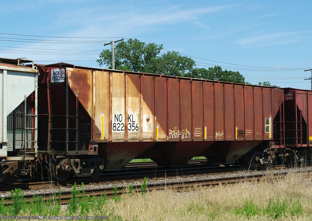 NOKL Covered Hopper 822356