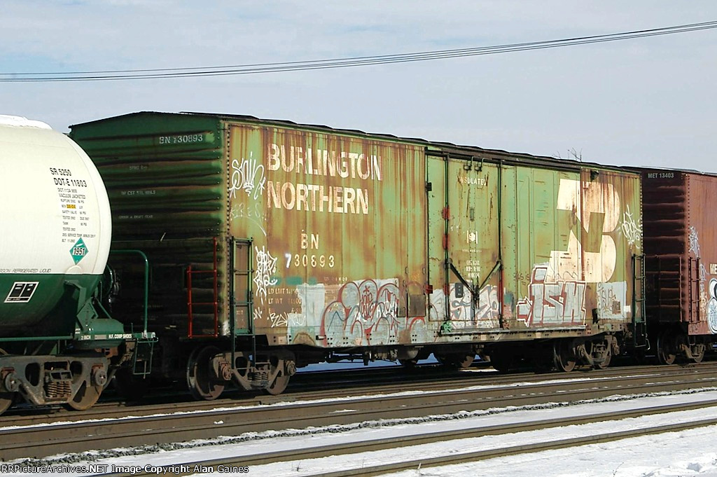 BN Box Car 730893