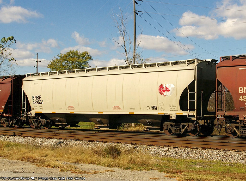 BNSF Covered Hopper 482554