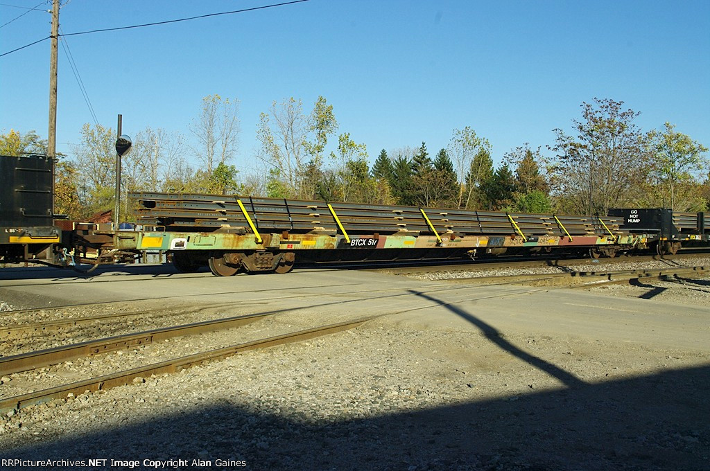 BTCX Flat Car 517