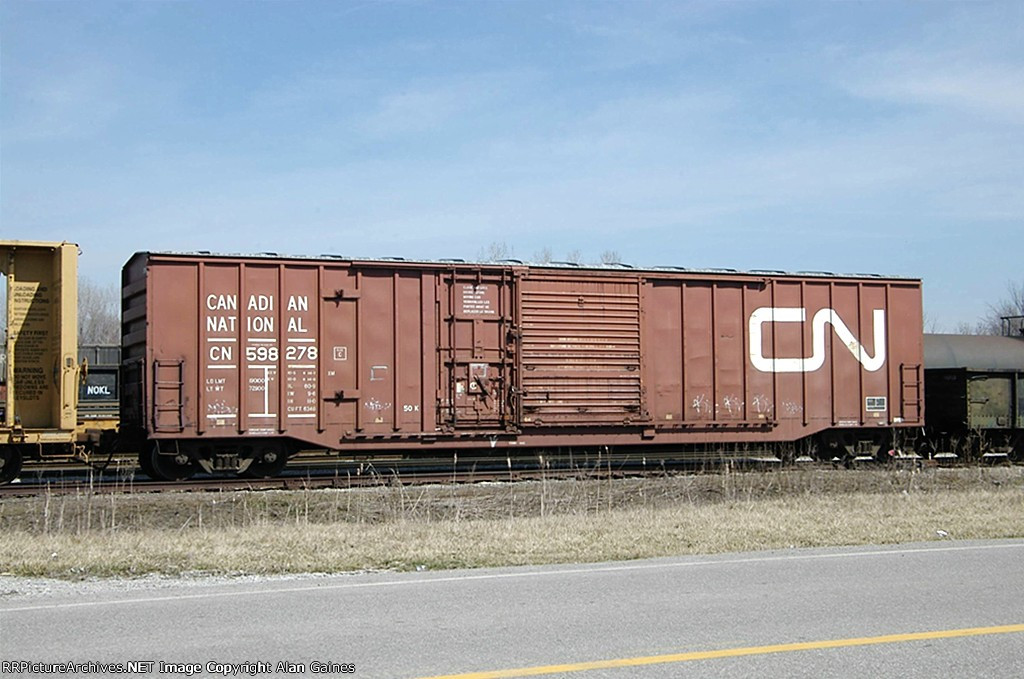 CN Box Car 598278