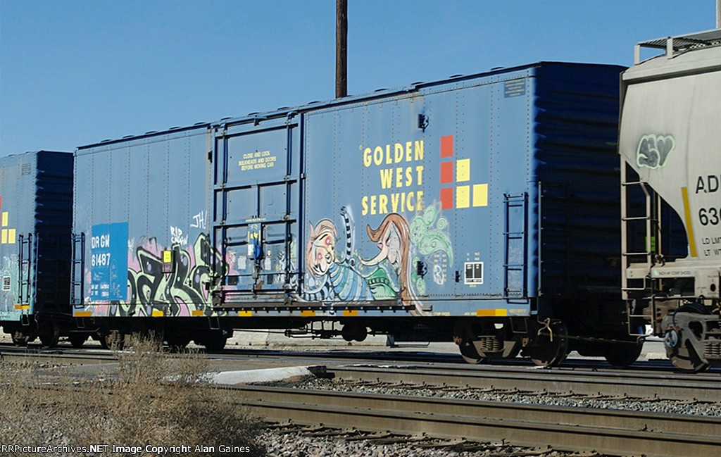 D&RGW Box Car 61487