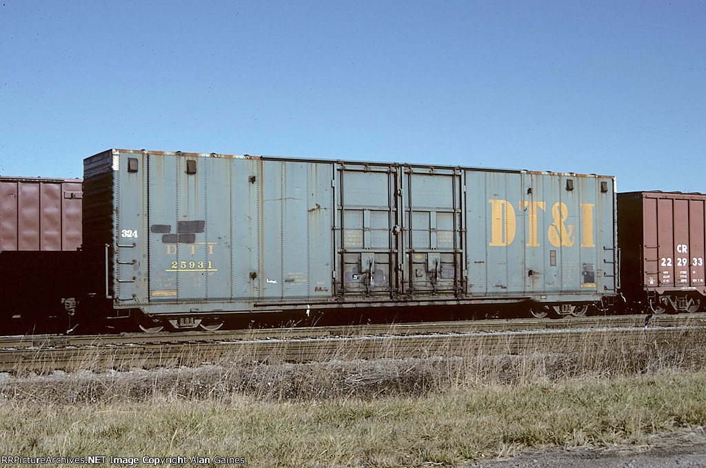 DT&I Box Car 25931