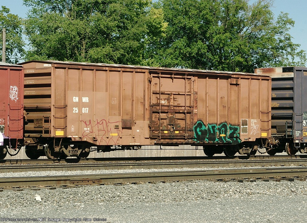 GNWR Box Car 25017