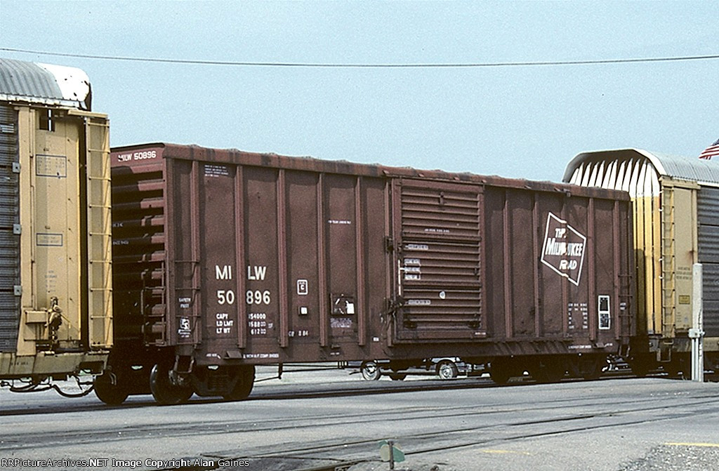 Milw Box Car 50896