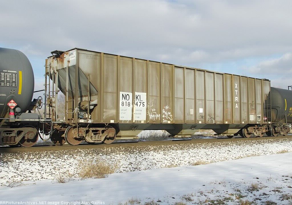 NOKL covered hopper 818475