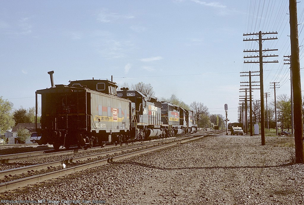 SCL Caboose 0673