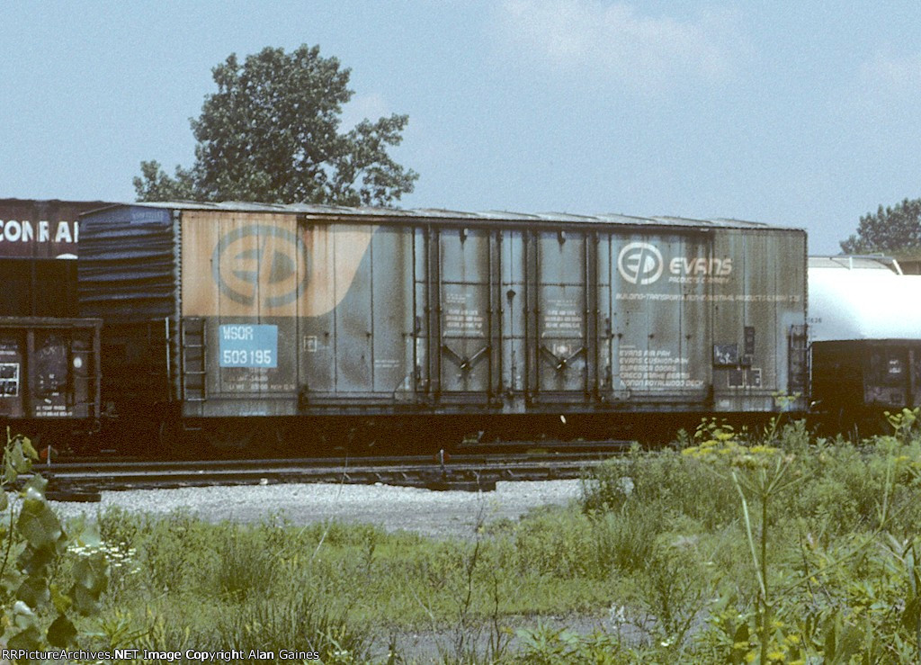 WSOR Box Car 503195