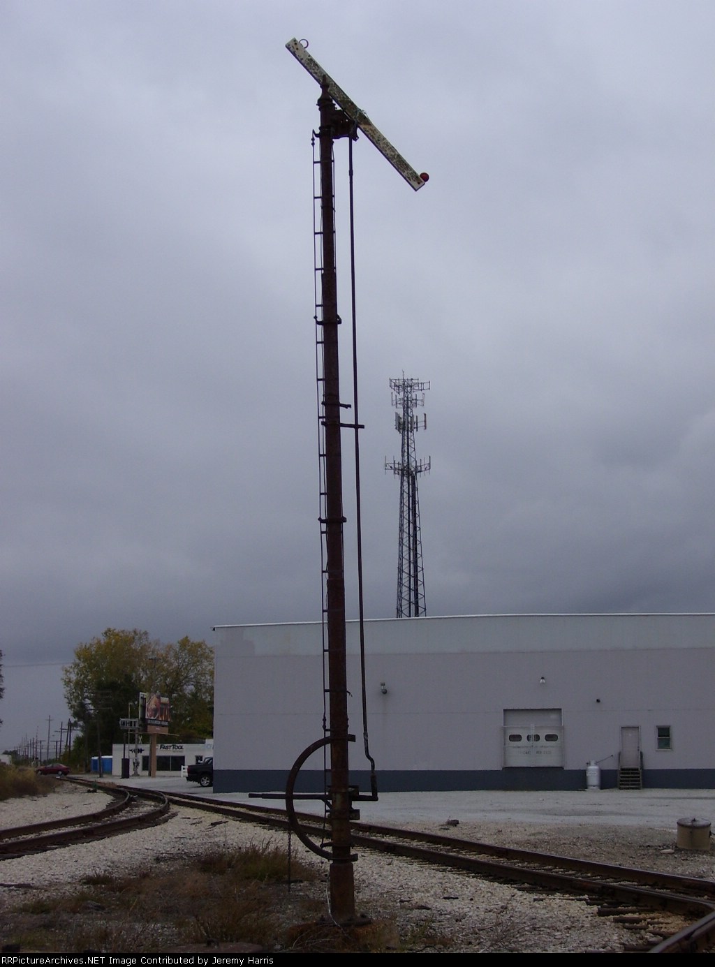 Signal at the PRR NKP interlocking