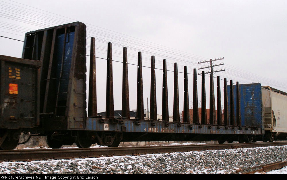 Ontario Northland Bulkhead Flatcar