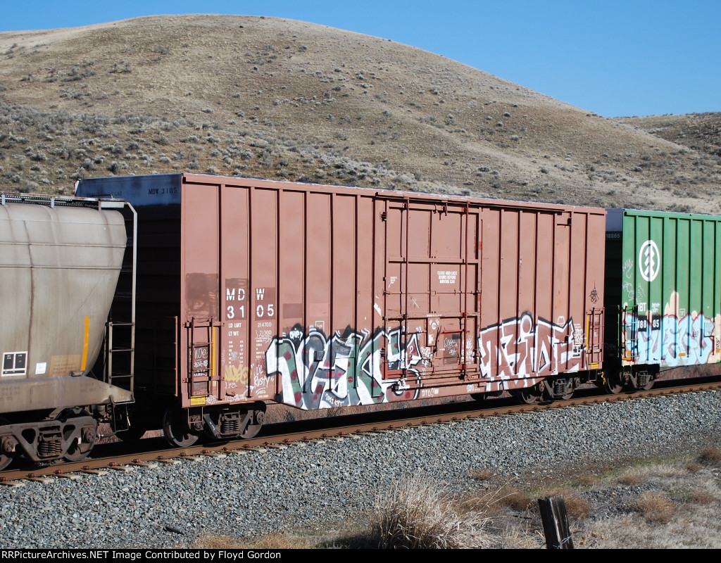 MDW 3105 west on Union Pacifc