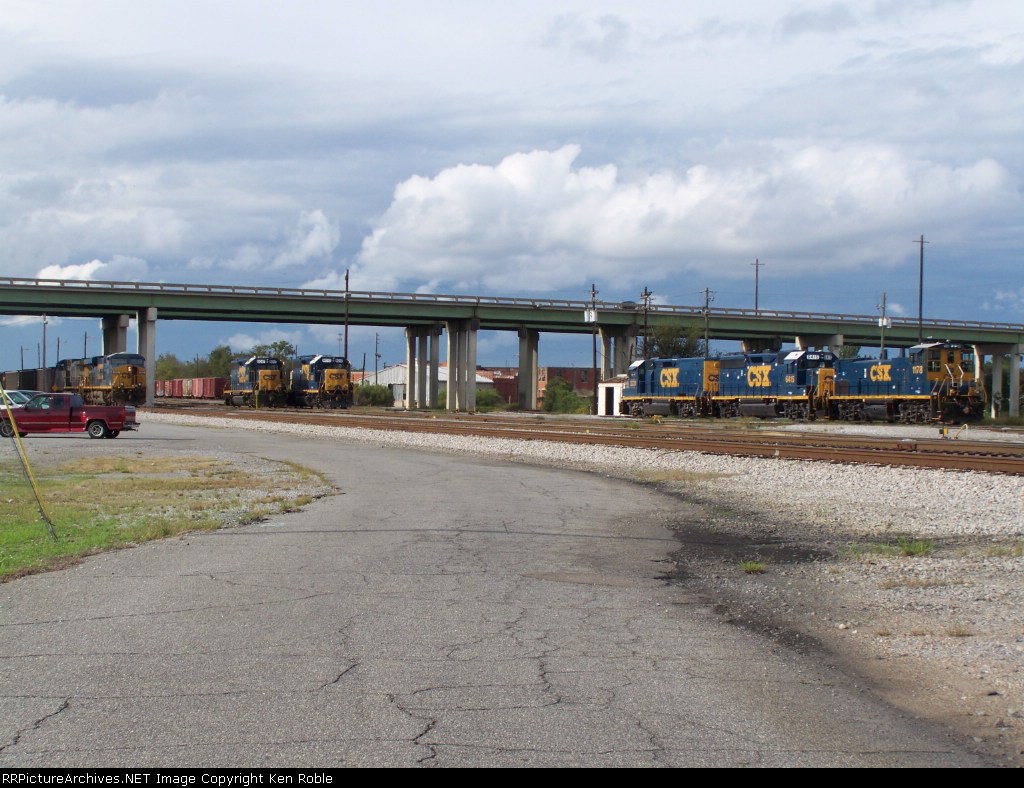 CSX Yard Scene