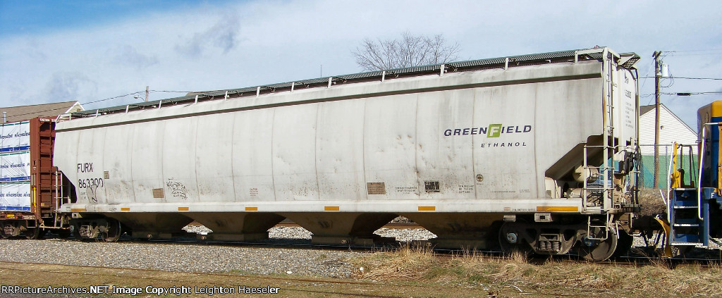 FURX 863300 wearing GreenField Ethanol paint