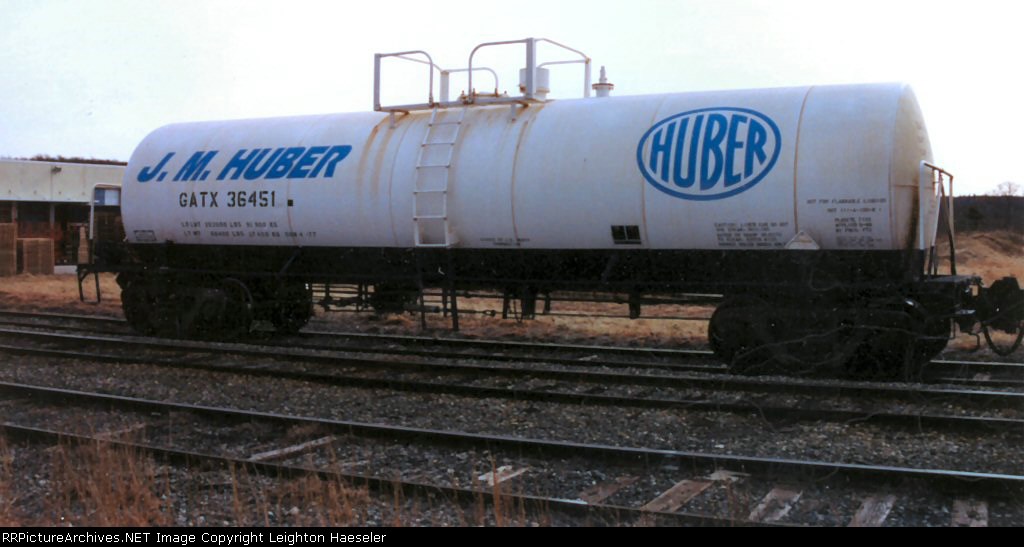 GATX 36451 in J.M. Huber paint