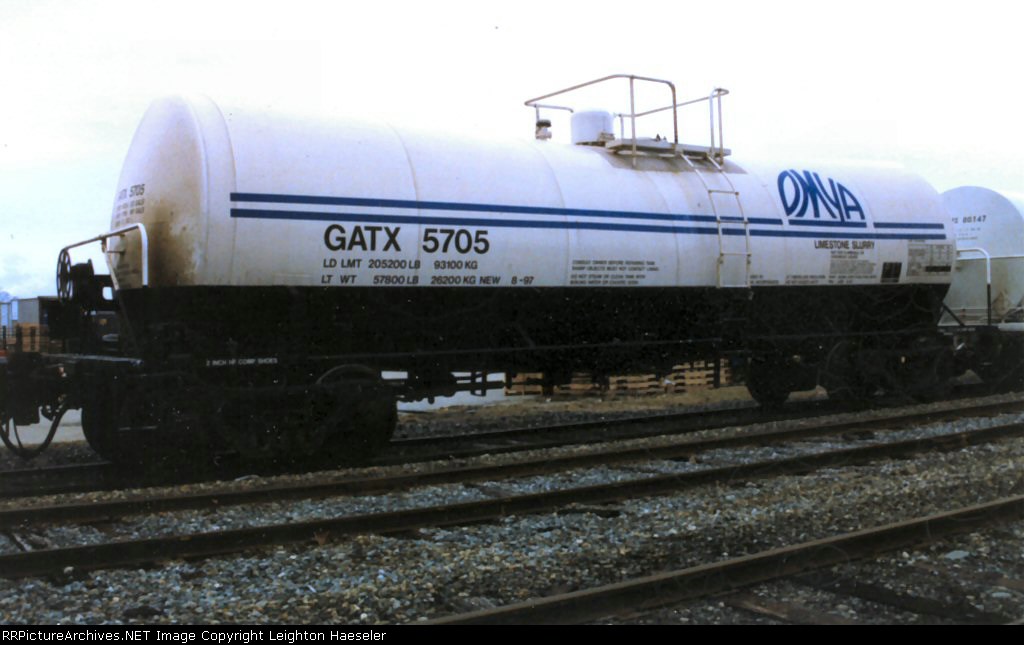 GATX 5705 in OMYA paint