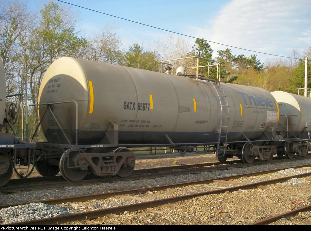 GATX 65677 in Thiele paint