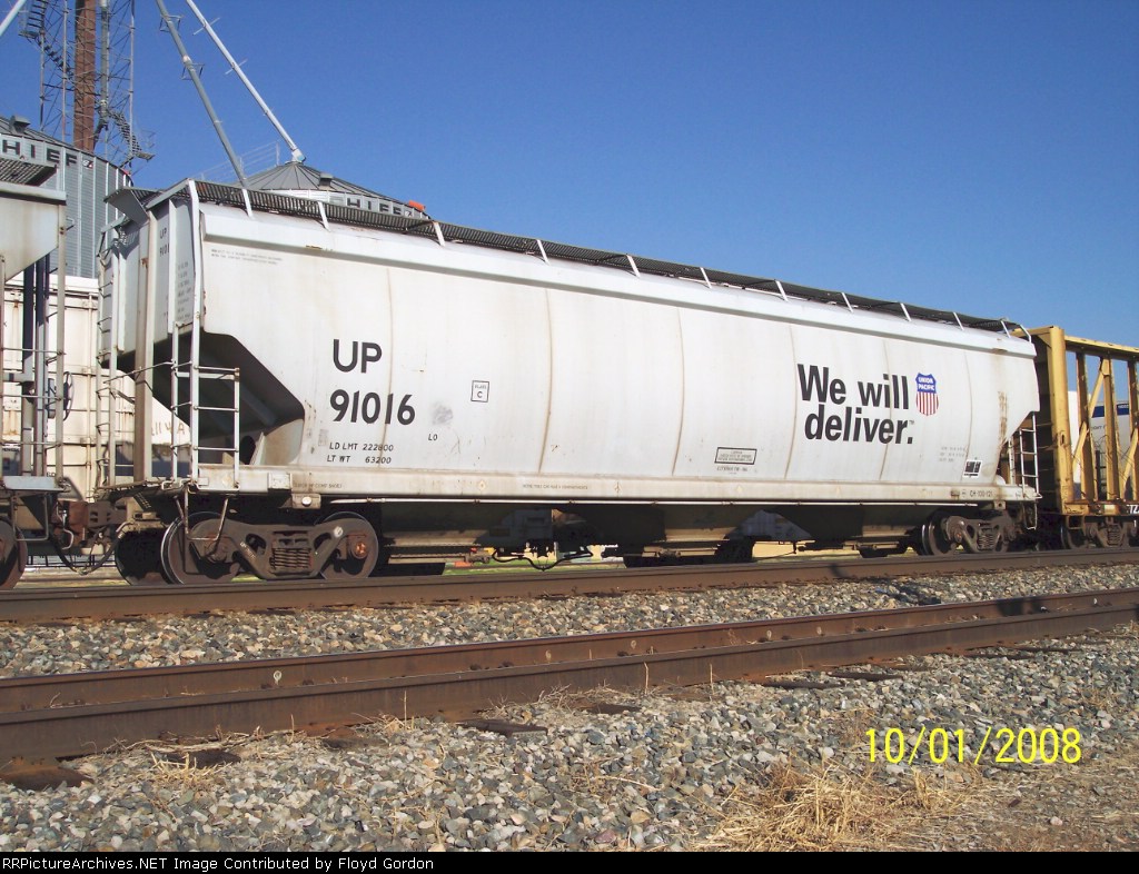 UP 91016 We will deliver.