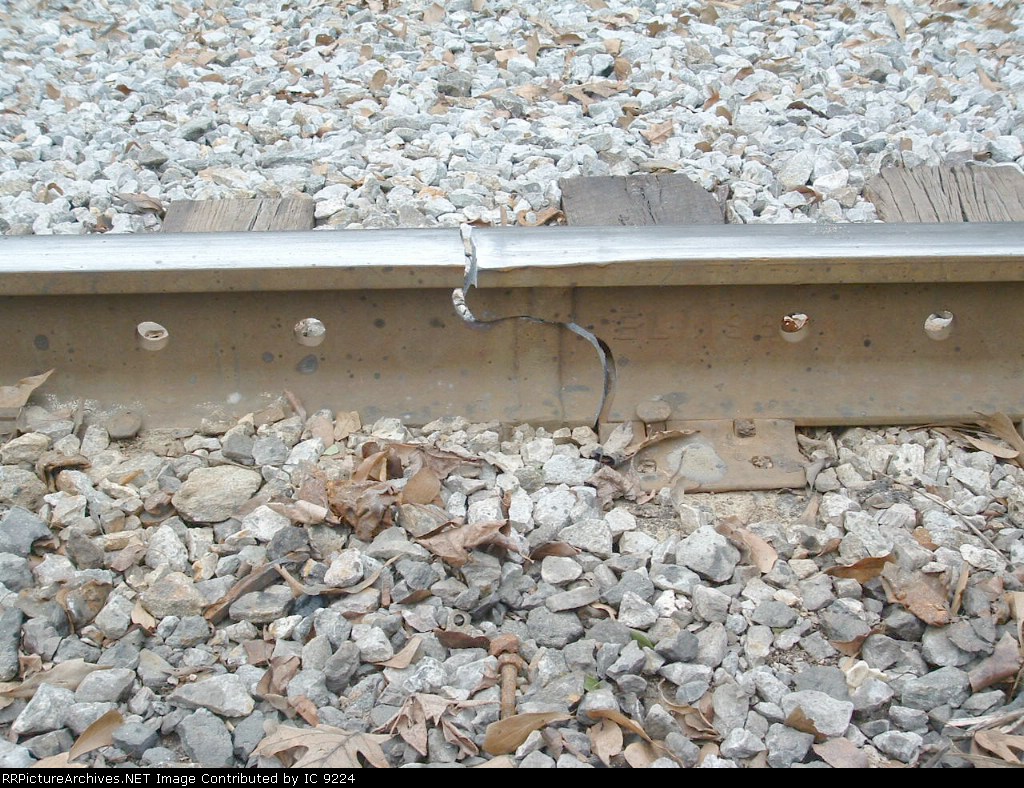Broke rail