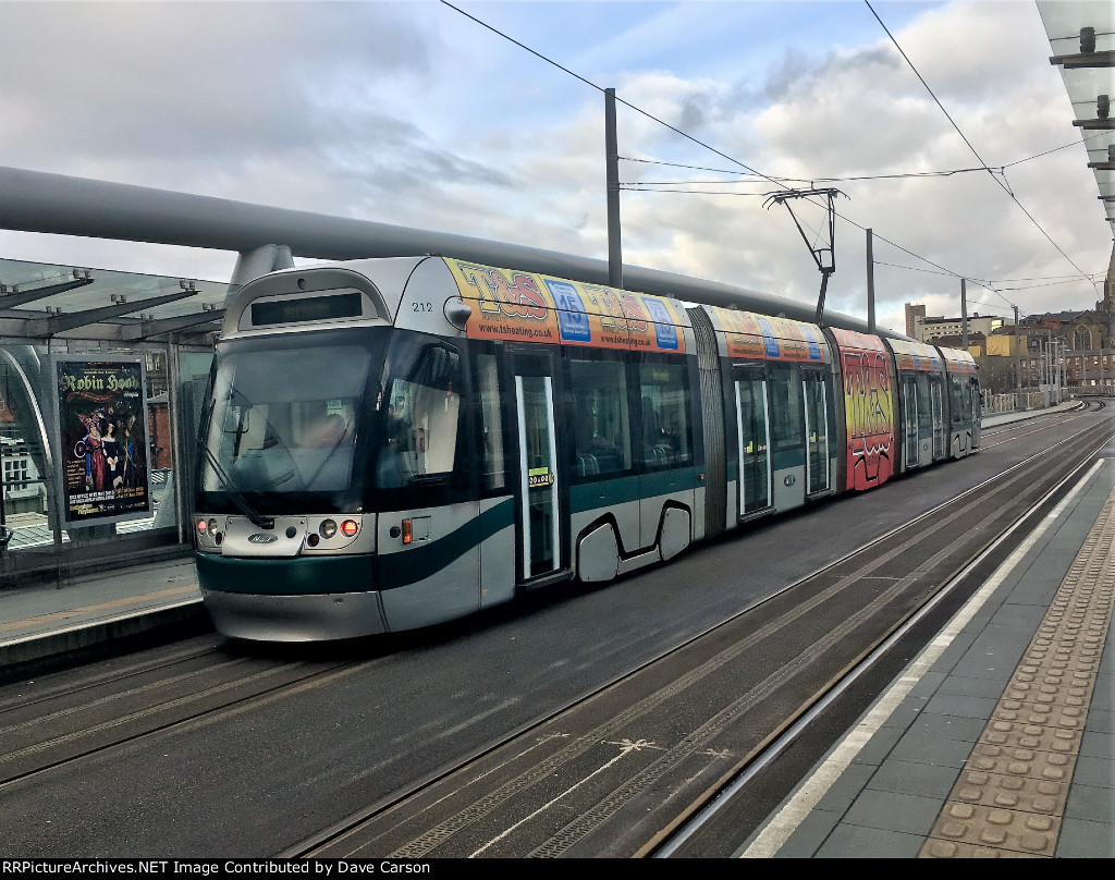 Incentro Car 212 at Nottingham Station