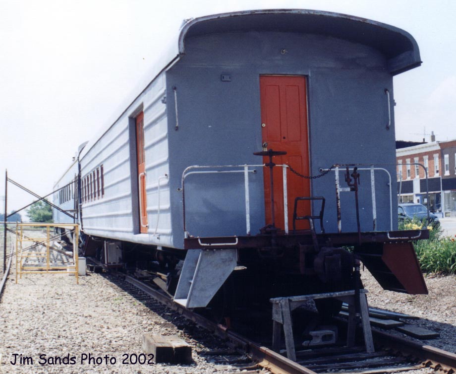 Milwaukee Road Combine being restored 2002