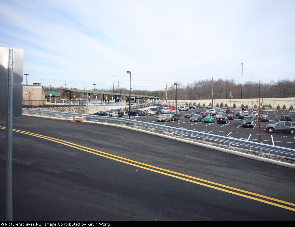 A bus station will be part of the park/ride transit center along with ...