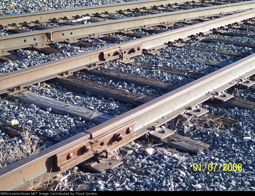 Compromise (Step) Rail Joint Bars on siding