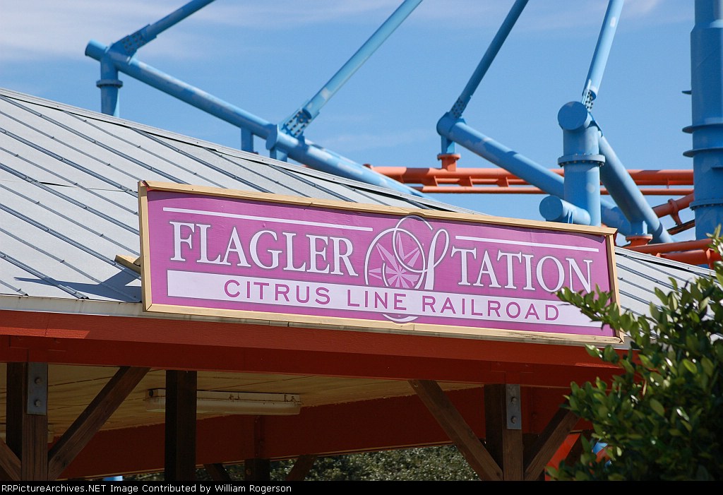 Flagler Station Sign