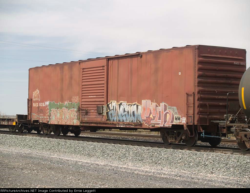 BAEX 606 in an EB manifest at 2:12pm