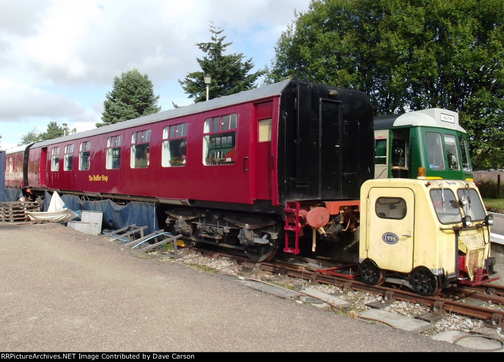 The Buffer Stop buffet car - Ex Romford (Essex) Overhead Wiring Train ...