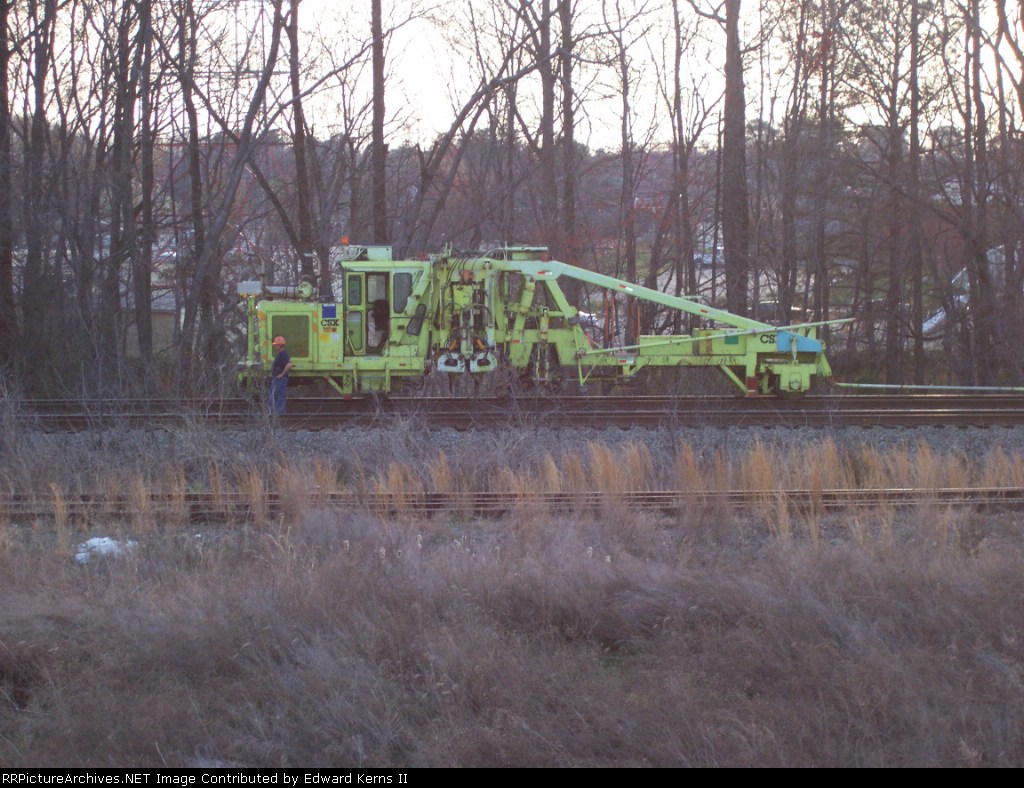 Working on the Track