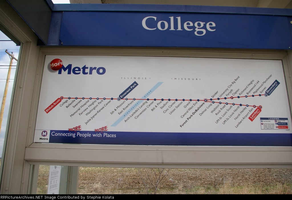 METROLINK SYSTEM MAP