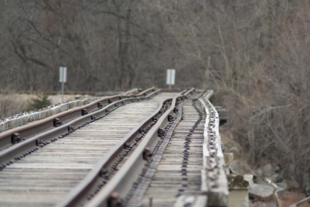 View from upstream side of bridge