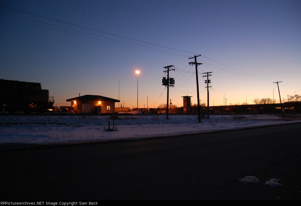 Barr Yard in the Evening