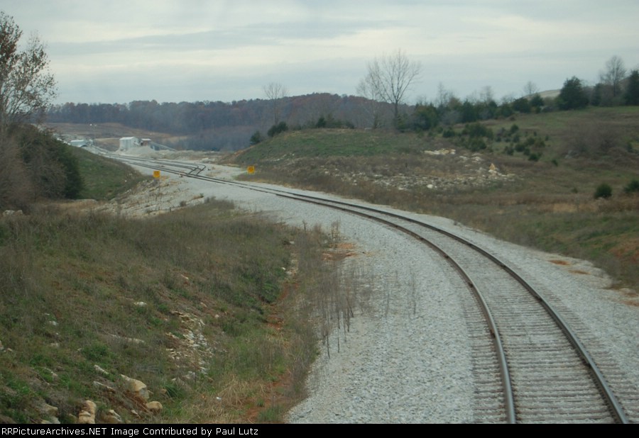 Approach to Bloomington, IN Rogers Stone Quarry