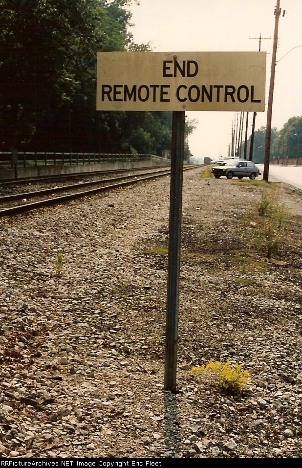 Southern Railway sign