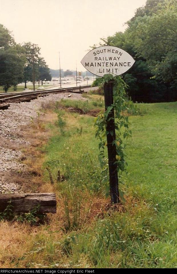 Southern Railway sign